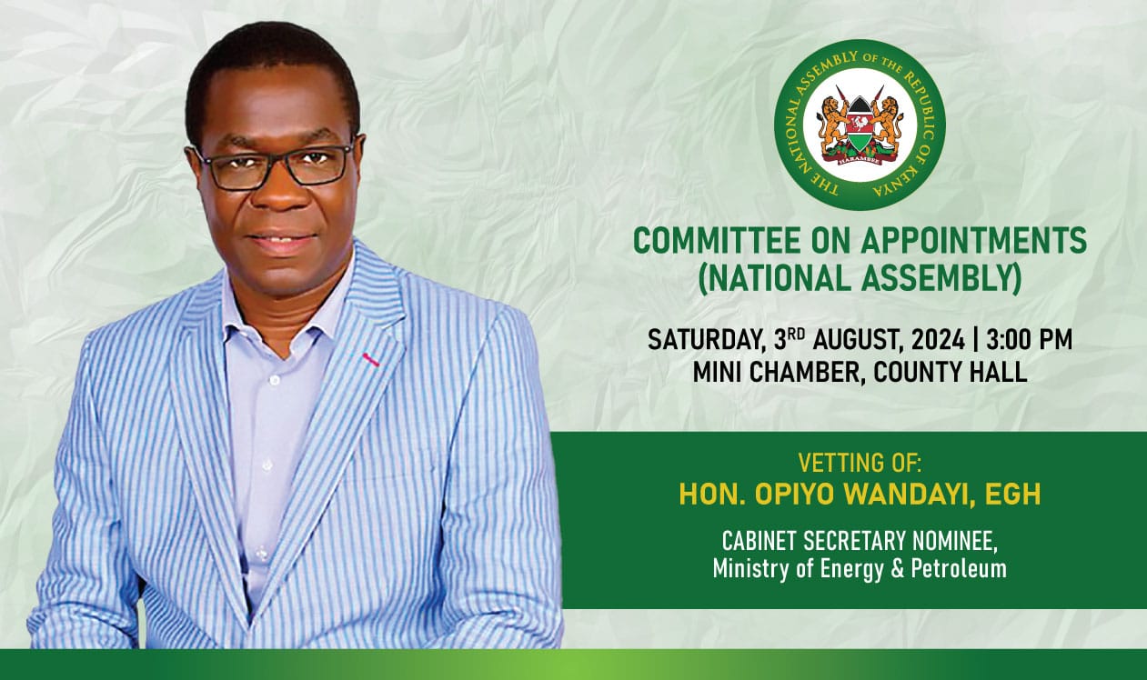 𝐍𝐎𝐌𝐈𝐍𝐄𝐄 𝐂𝐀𝐁𝐈𝐍𝐄𝐓 𝐒𝐄𝐂𝐑𝐄𝐓𝐀𝐑𝐘, 𝐌𝐈𝐍𝐈𝐒𝐓𝐑𝐘 𝐎𝐅 𝐎𝐅 𝐄𝐍𝐄𝐑𝐆𝐘 𝐀𝐍𝐃 𝐏𝐄𝐓𝐑𝐎𝐋𝐄𝐔𝐌, 𝐇𝐎𝐍. 𝐉𝐀𝐌𝐄𝐒 𝐎𝐏𝐈𝐘𝐎 𝐖𝐀𝐍𝐃𝐀𝐘𝐈, 𝐈𝐒 𝐓𝐇𝐄 ...